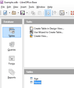 Common Database Tasks