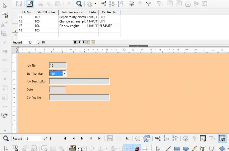 Advanced Database – Create, modify or delete a lookup in a field
