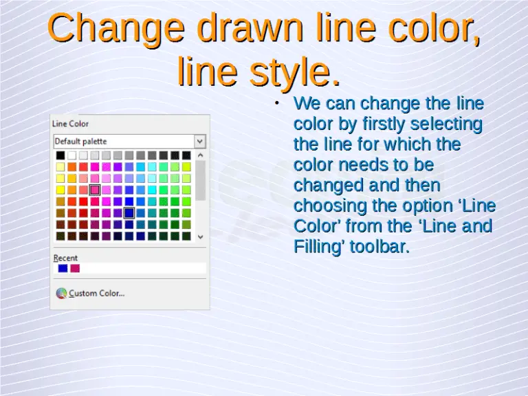 Understanding Presentations – Lines
