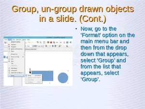 Understanding Presentations – Grouping and Arranging