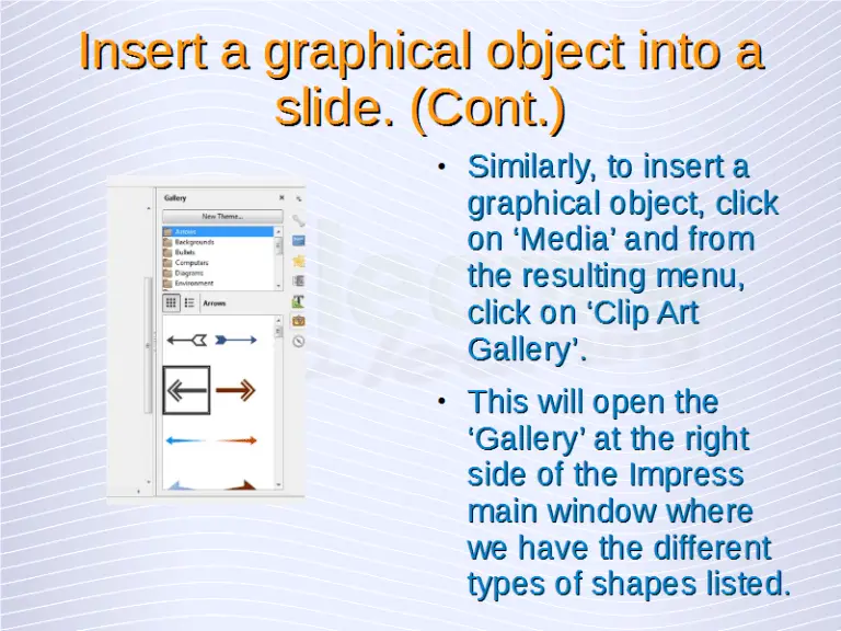 Understanding Presentations – Insert Objects