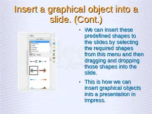 Understanding Presentations – Insert Objects