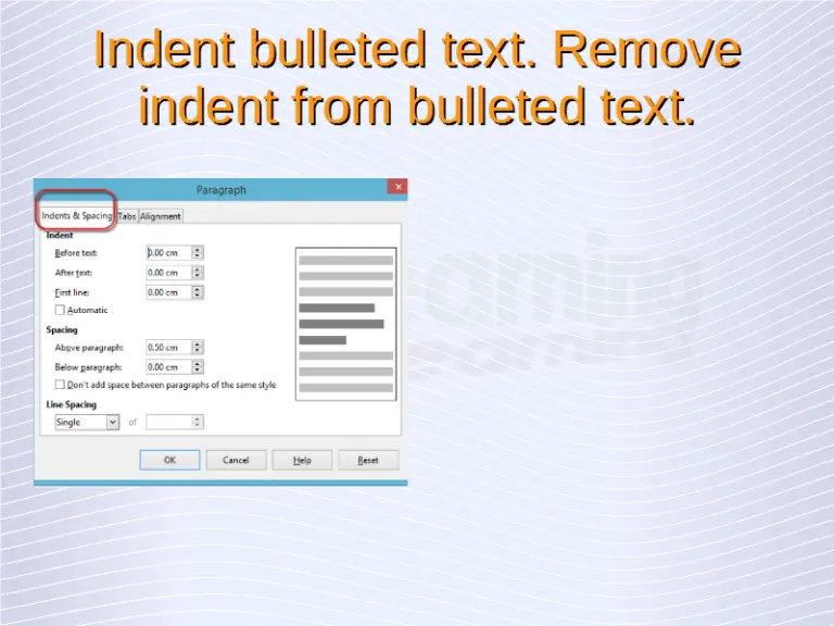 Understanding Presentations – Lists