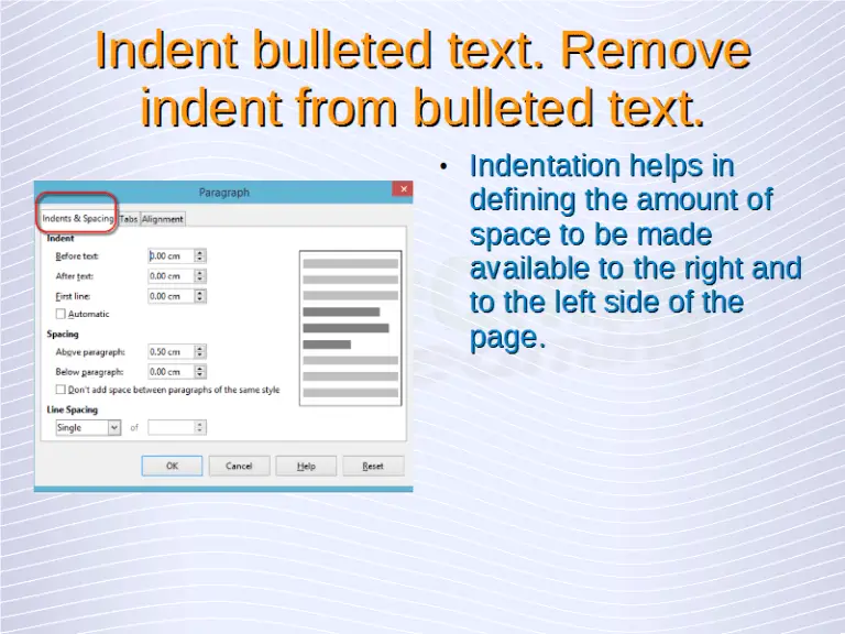 Understanding Presentations – Lists