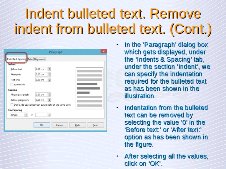 Understanding Presentations – Lists