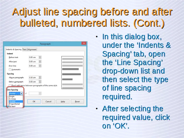 Understanding Presentations – Lists