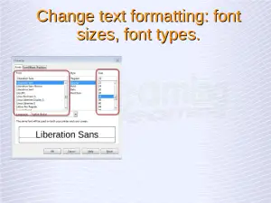 Understanding Presentations – Formatting Text