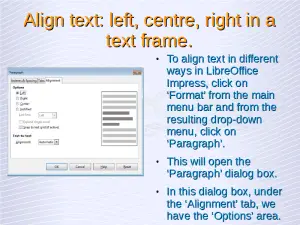 Understanding Presentations – Formatting Text
