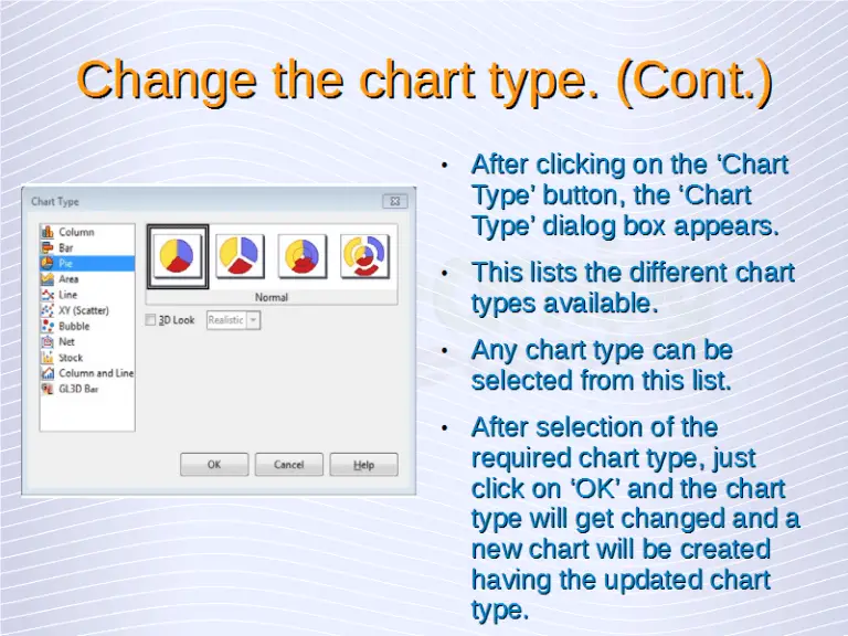 Understanding Presentations – Charts