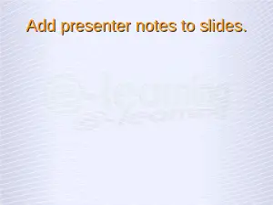 Understanding Presentations – Presenter Notes