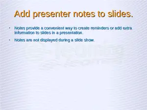 Understanding Presentations – Presenter Notes