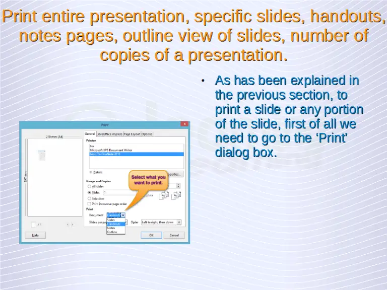 Understanding Presentations – Print