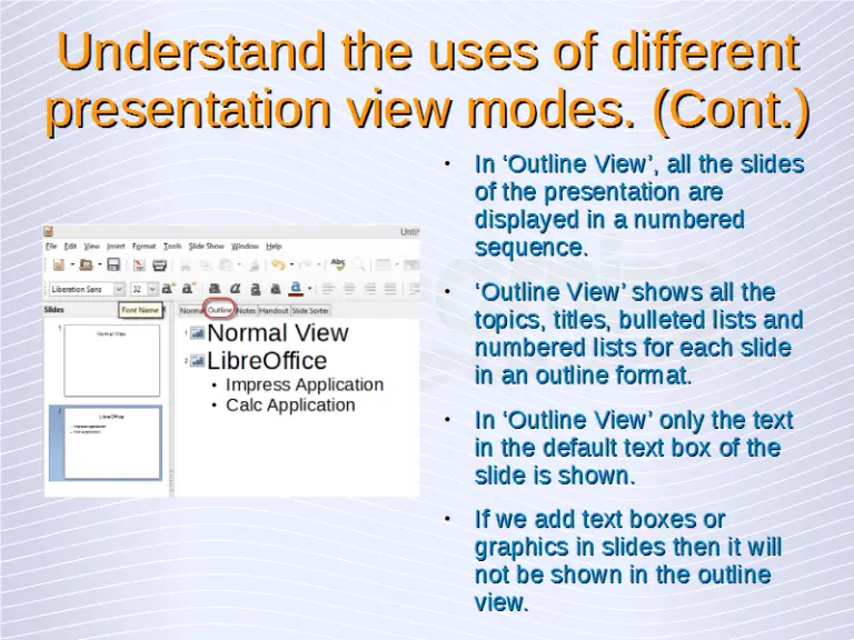 Understanding Presentations – Presentation Views