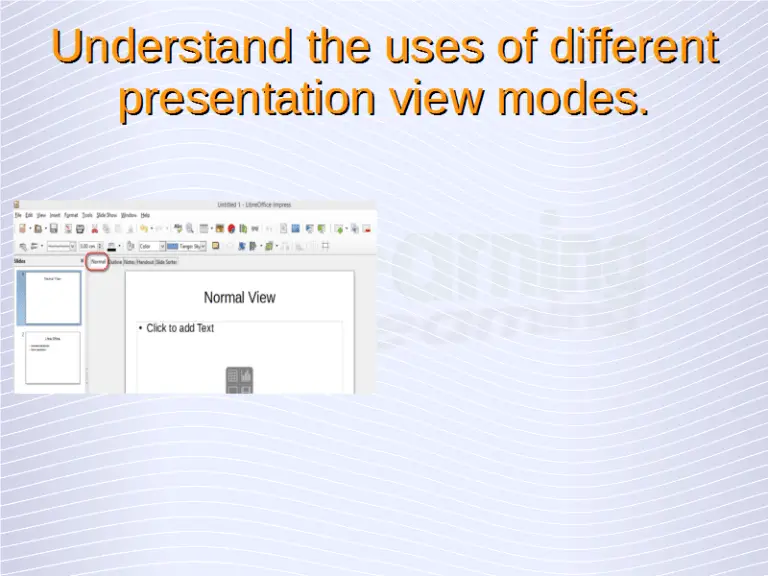 Understanding Presentations – Presentation Views