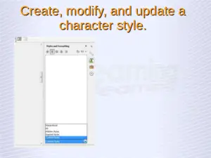 Advanced Word Processing – Styles