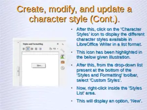 Advanced Word Processing – Styles