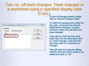 Advanced Spreadsheets – Collaborative Editing