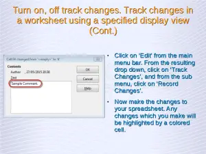 Advanced Spreadsheets – Collaborative Editing