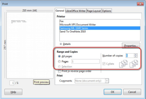 Word Processing – Preview and Print