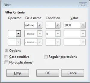 Advanced Spreadsheets – Filter and Sort Data
