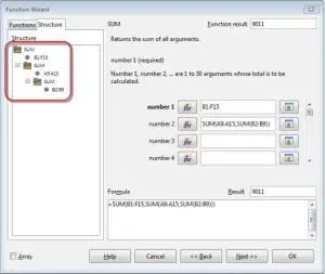 Advanced Spreadsheets – Nested Functions