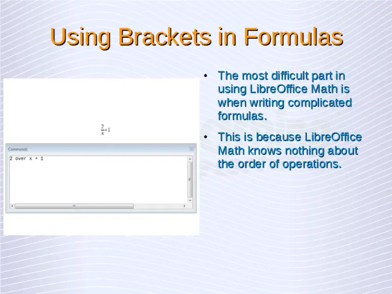 Math - Formula Layouts