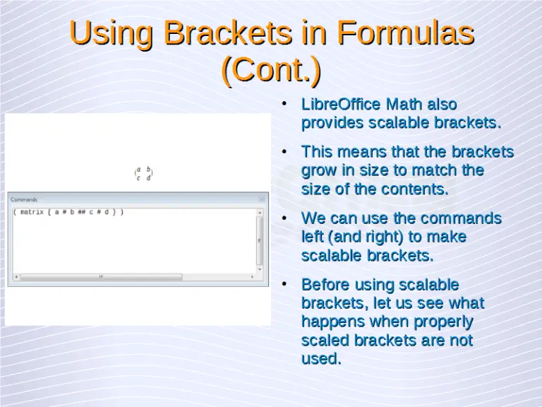 Math - Formula Layouts
