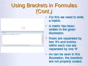 Math - Formula Layouts
