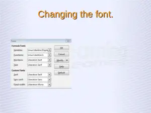Math – Appearance of Formulas