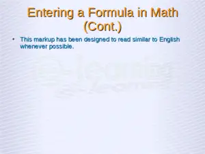 Math - Formulas
