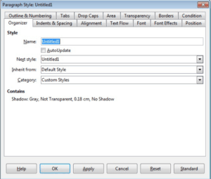 Advanced Word Processing – Paragraph Styles