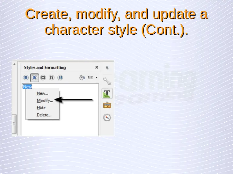 Advanced Word Processing – Styles