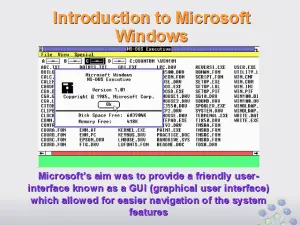 Introduction To Windows