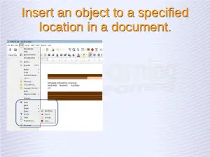 Word Processing – Graphical Objects