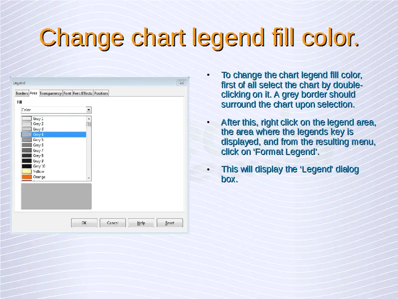 Edit Spreadsheet Chart Title
