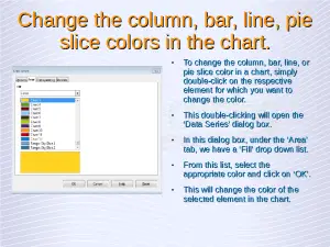 Changing The Spreadsheet Chart