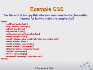 What Is CSS?