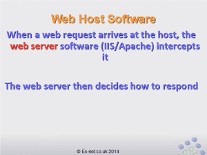 What is Web Hosting