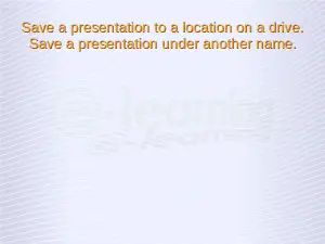 Create a new presentation based on default template.