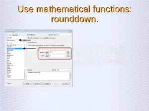 Advanced Spreadsheets – Mathematical Functions
