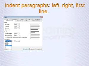 Word Processing – Formatting Text Good Practice