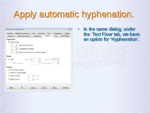 Word Processing – Formatting Text