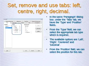 Word Processing – Formatting Text Good Practice
