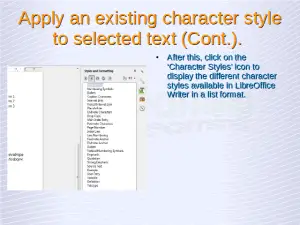 Word Processing – Formatting Styles