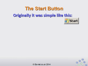 The Windows Start Menu