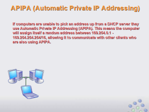 Free Networking Lesson