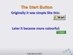 The Windows Start Menu
