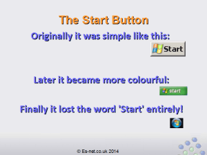 The Windows Start Menu
