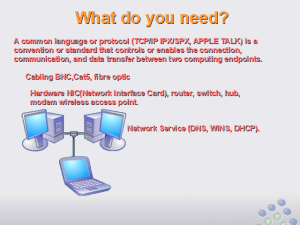 Free Networking Lesson