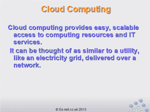 Cloud Computing